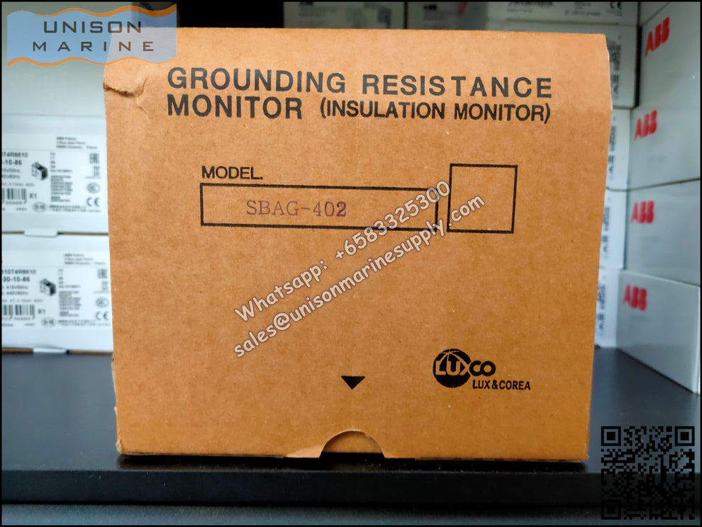 Westronics (LUXCO) Marine insulation resistance monitor : SBAG-402 ...