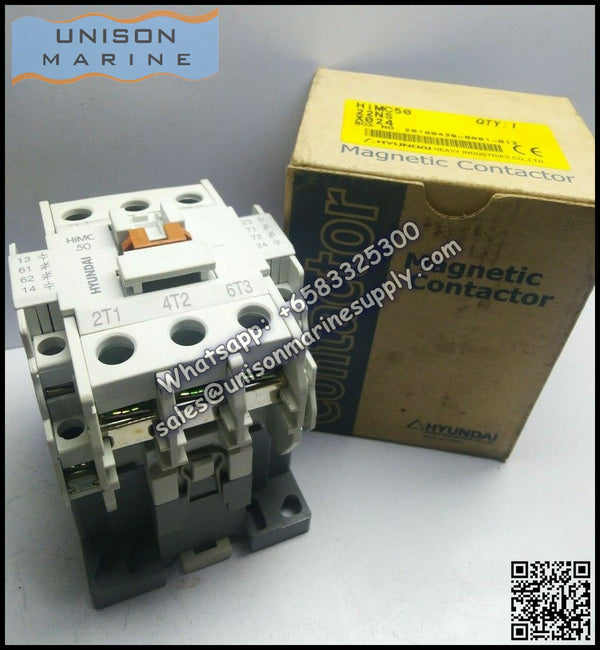 Hyundai Marine Magnetic Contactors HiMC50 – Unison Marine Supply
